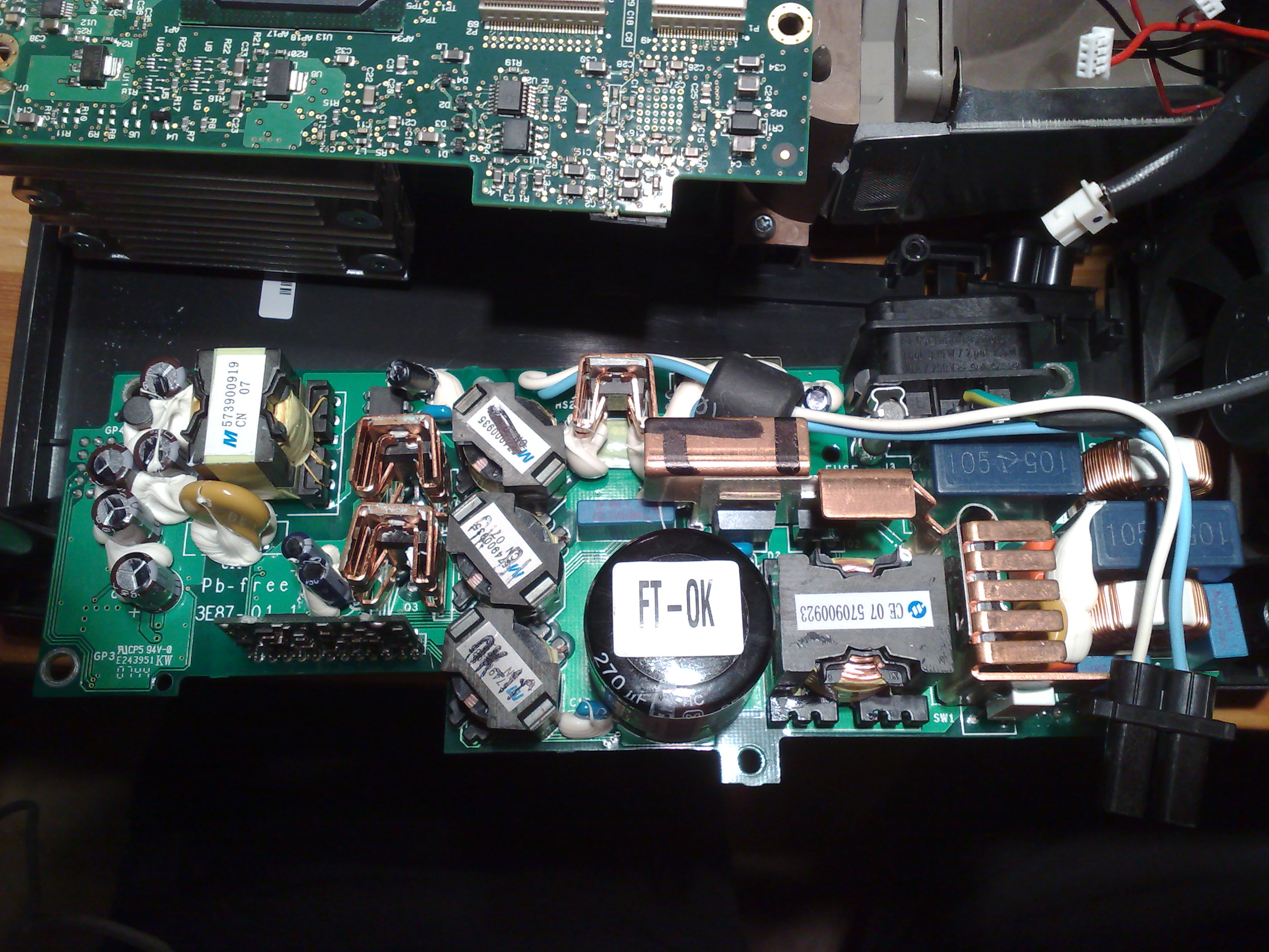 Jak uruchomić projektor Infocus LP340 bez lampy i zasilacza? - 36