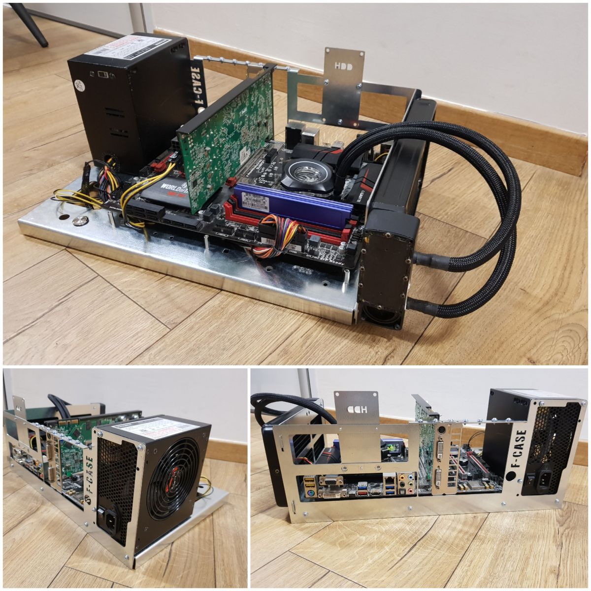 [Aktualizacja] Otwarta obudowa PC - nowe modele, test bench , szafa ...