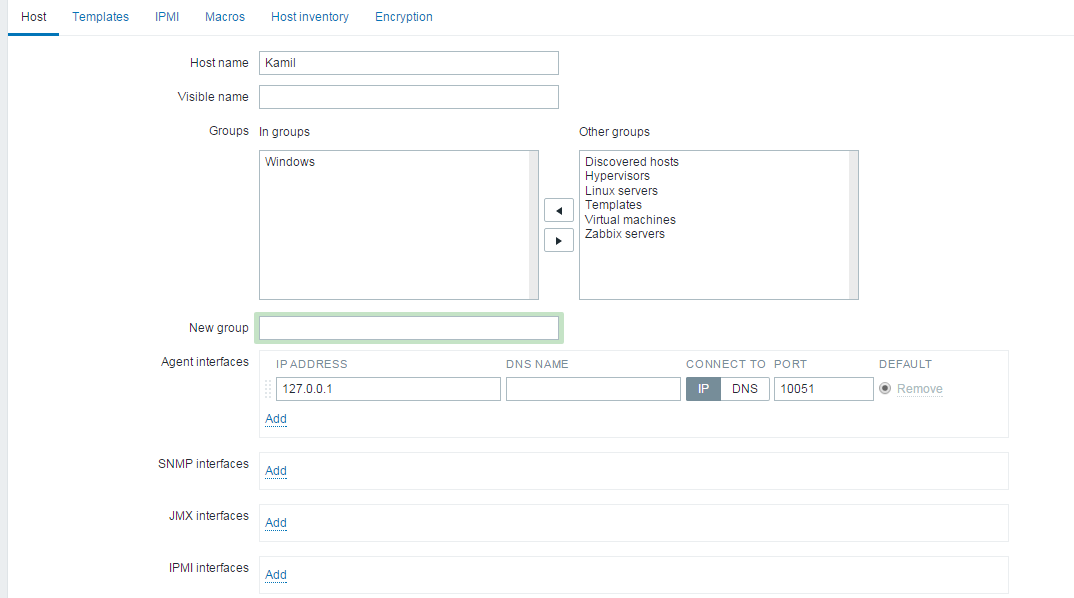 Zabbix 3.0 Received empty response from Zabbix Agent