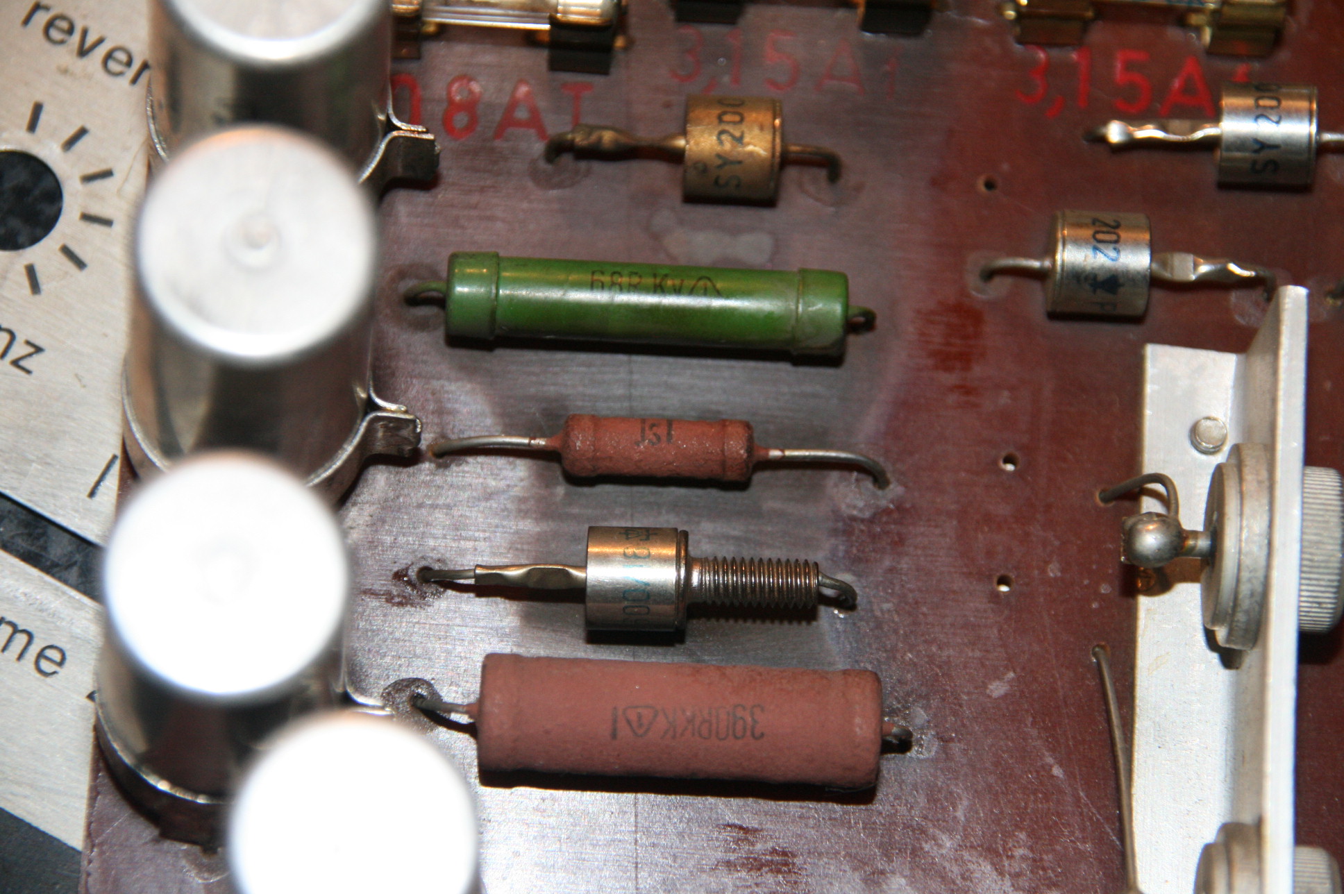 Vermona Regent 600g - Naprawa, konserwacja. Dobór zamienników układu.