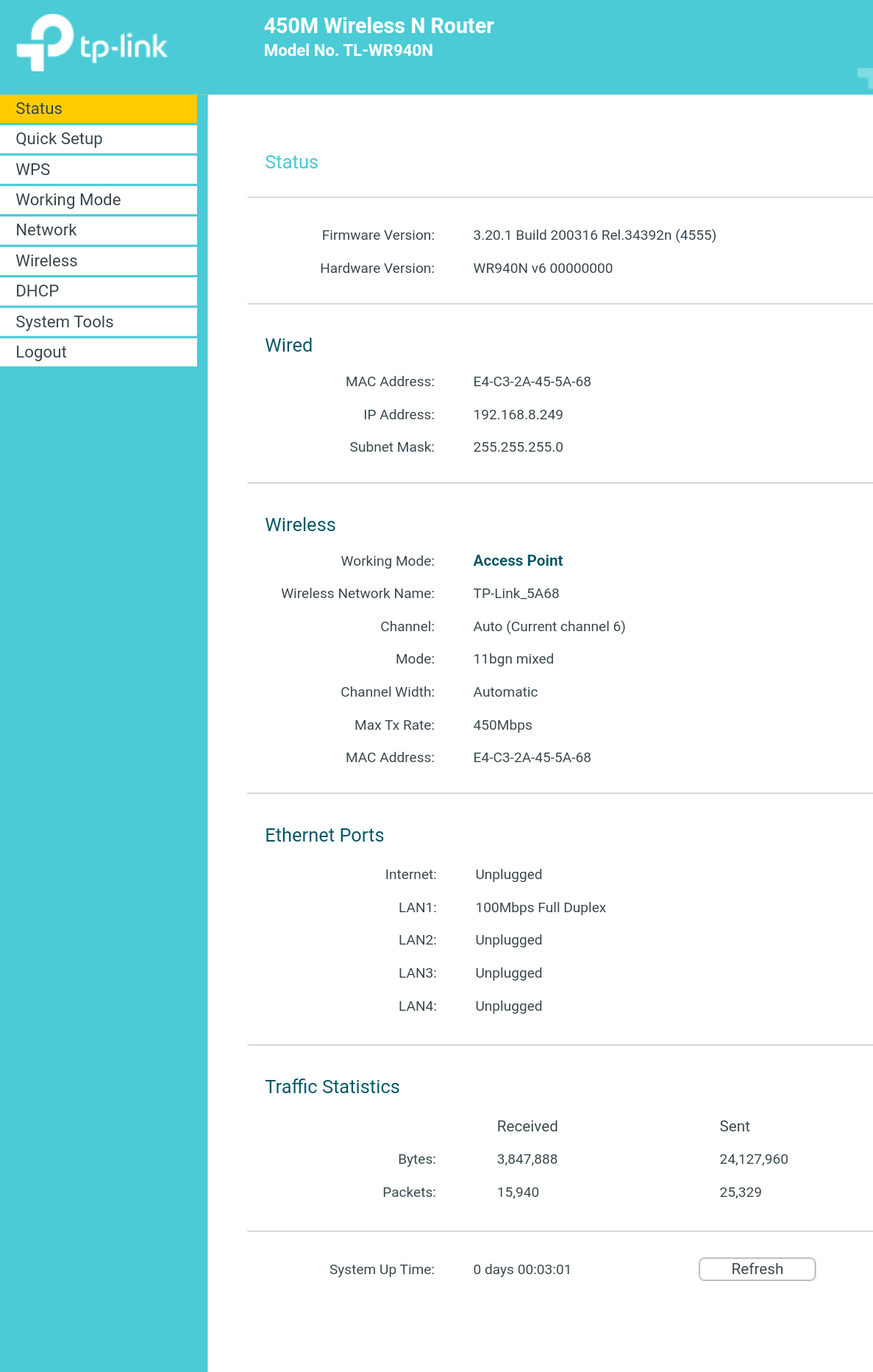 T-Mobile lte,ZTE mc888 +TP-Link wr940n WiFi rozłącza się co 15min