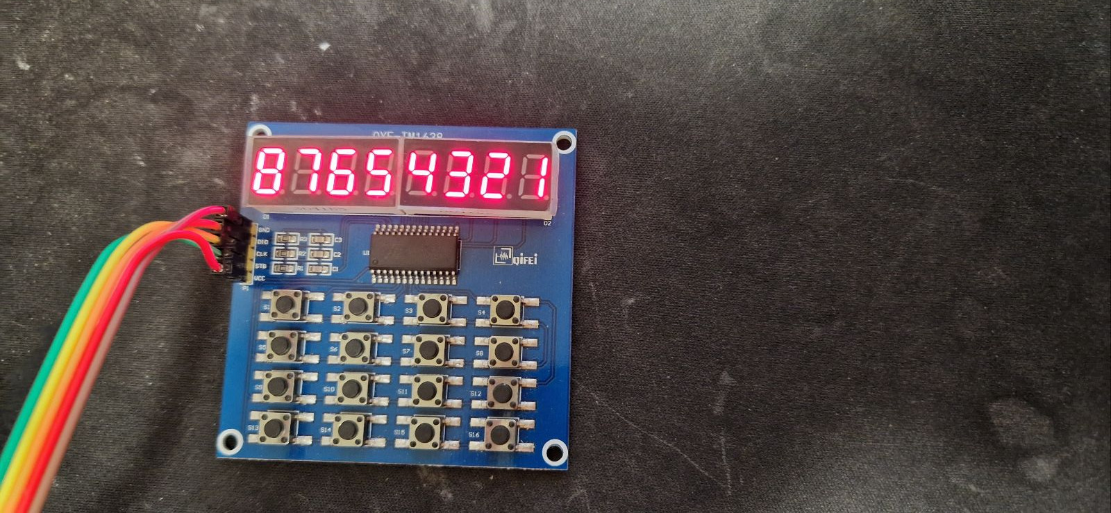 Postęp w rozwoju sterownika TM1638: Aktualizacje modułu, kodu i funkcji integrac