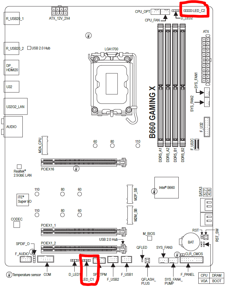 Brak sterowania LED obudowy MSI MAG Forge 100M, RGB Fusion 2.0 i płyta ...