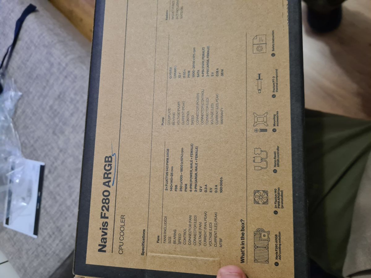 Podłączenie wentylatorów ARGB i pompy do kontrolera ENDORFY ARX 500 ...