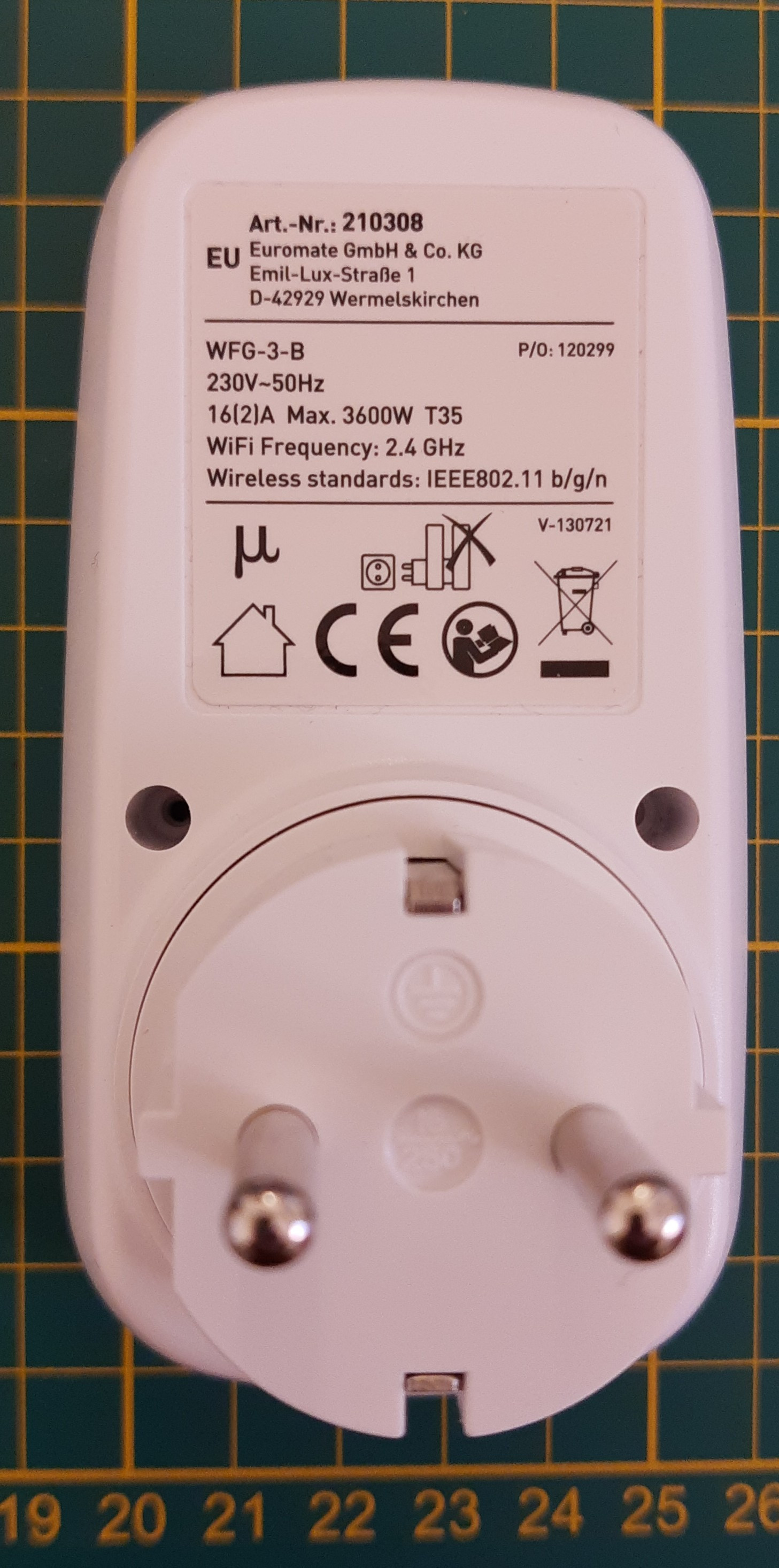 Teardown: OBI DIY Markets Germany: "Wifi-Stecker Schuko Weiß", OBI Art ...