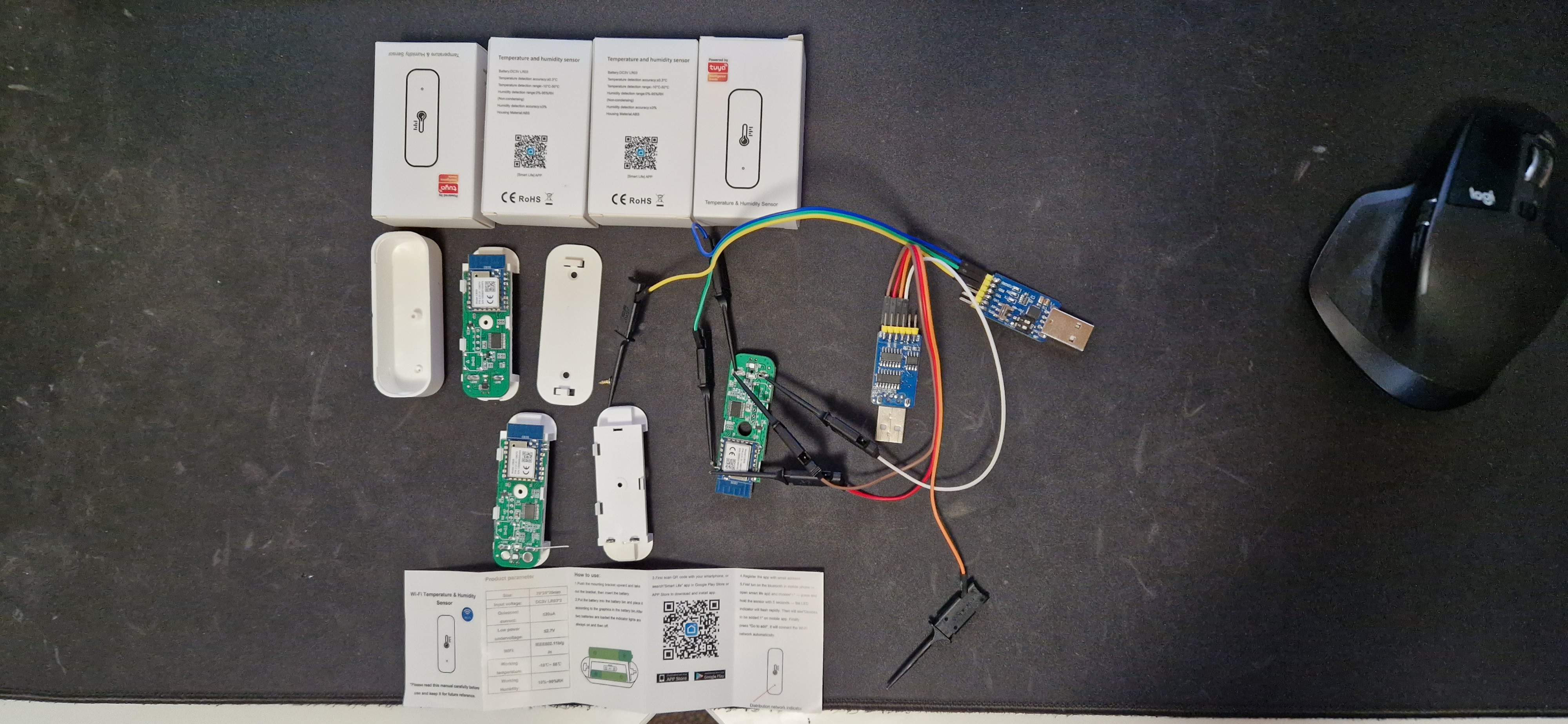 [CB3S/BK7231N] Temperature/Humidity Sensor with TuyaMCU - Diagram ...