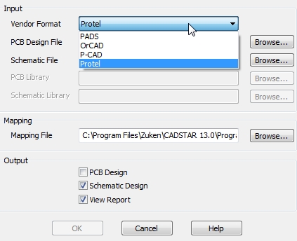 Konwersja footprint-ów [Protel DXP] *.PcbLib -> OrCad