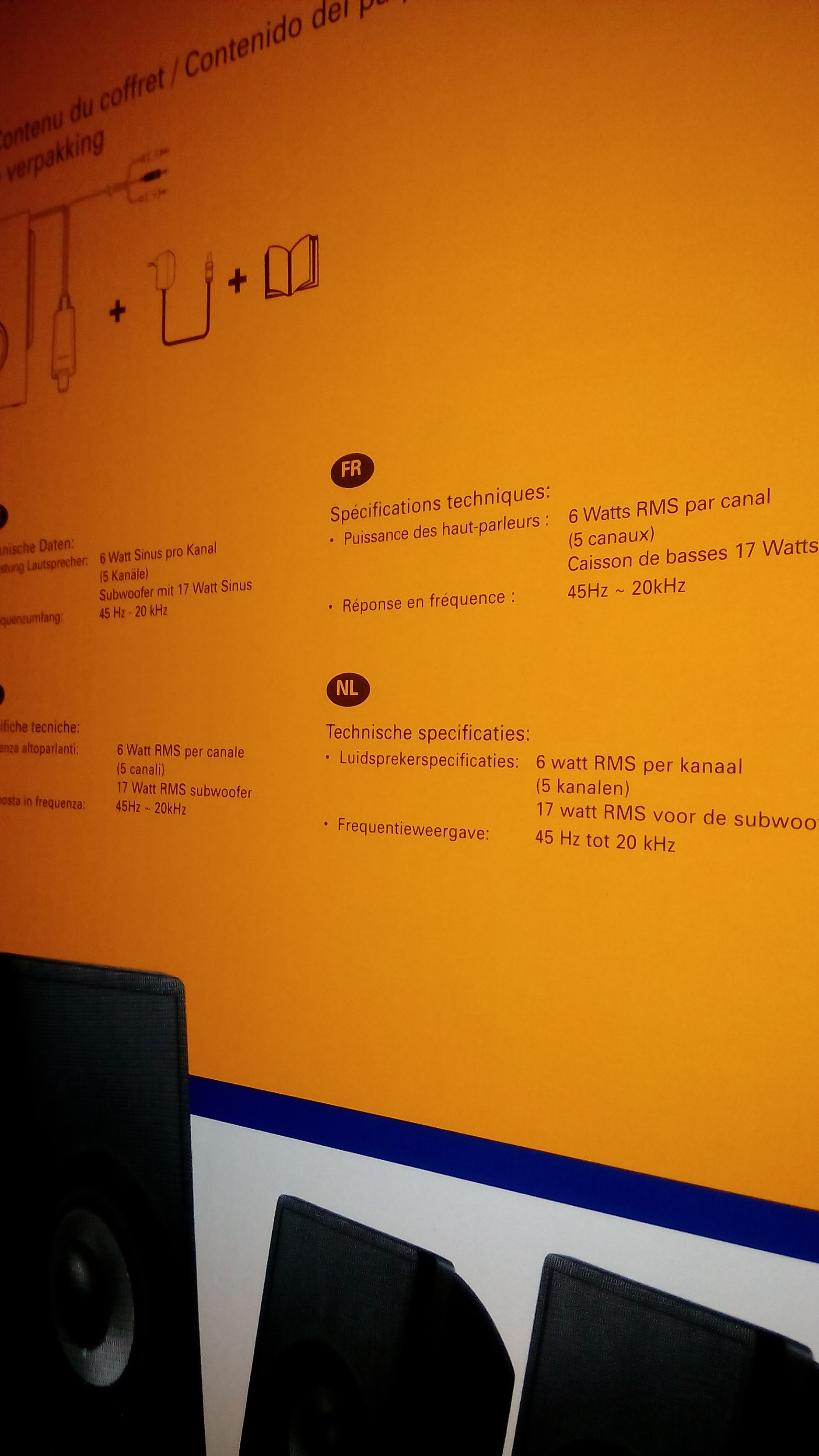 Czy można podłączyć więcej głośników do Creative Inspire A500?