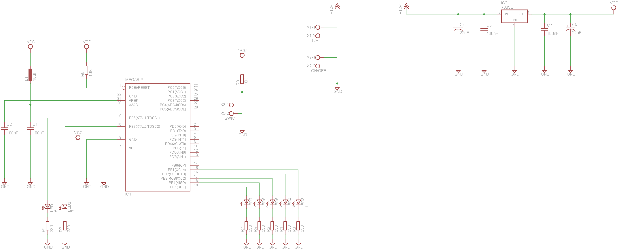 Atmega8 - Optymalizacja kodu kostki do gry w BASCOM