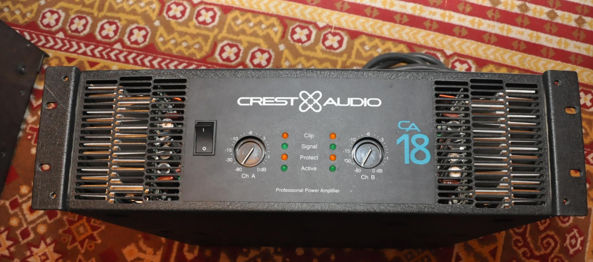 [Sprzedam] końcówka mocy Crest Audio CA 18 - elektroda.pl