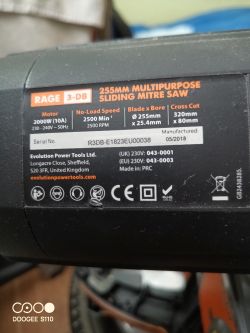 Jak obniżyć obroty ukośnicy Evolution Rage 3-DB do cięcia stali?