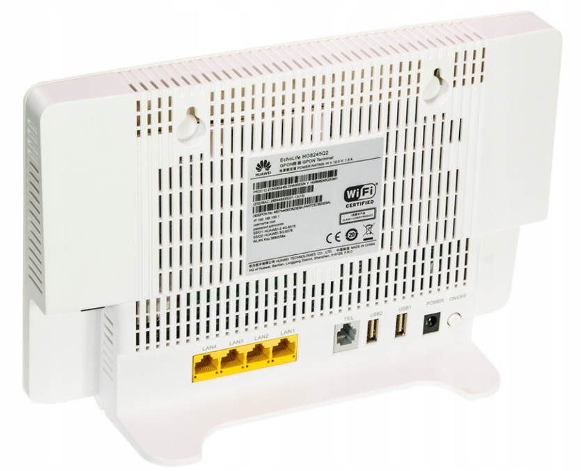 Odseparowanie portów LAN na routerze Netia HG8245Q2