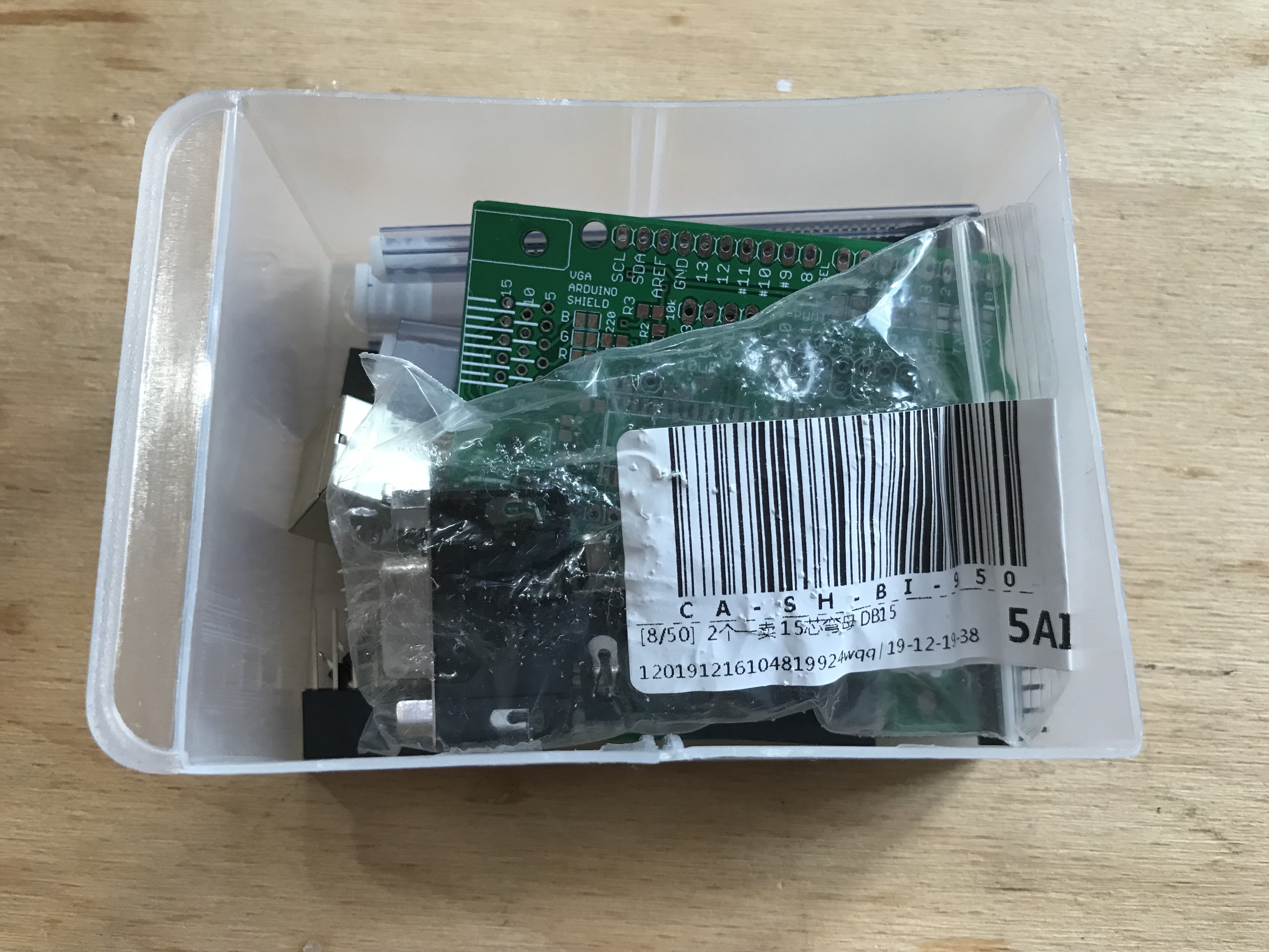 Arduino VGA Shield - wersja druga, SMD - z expanderem portów i pamięcią ...