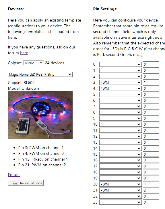 [LF686C20] [BL602] Magic Home RGBW 12-24v 5-pin LED Strip Controller