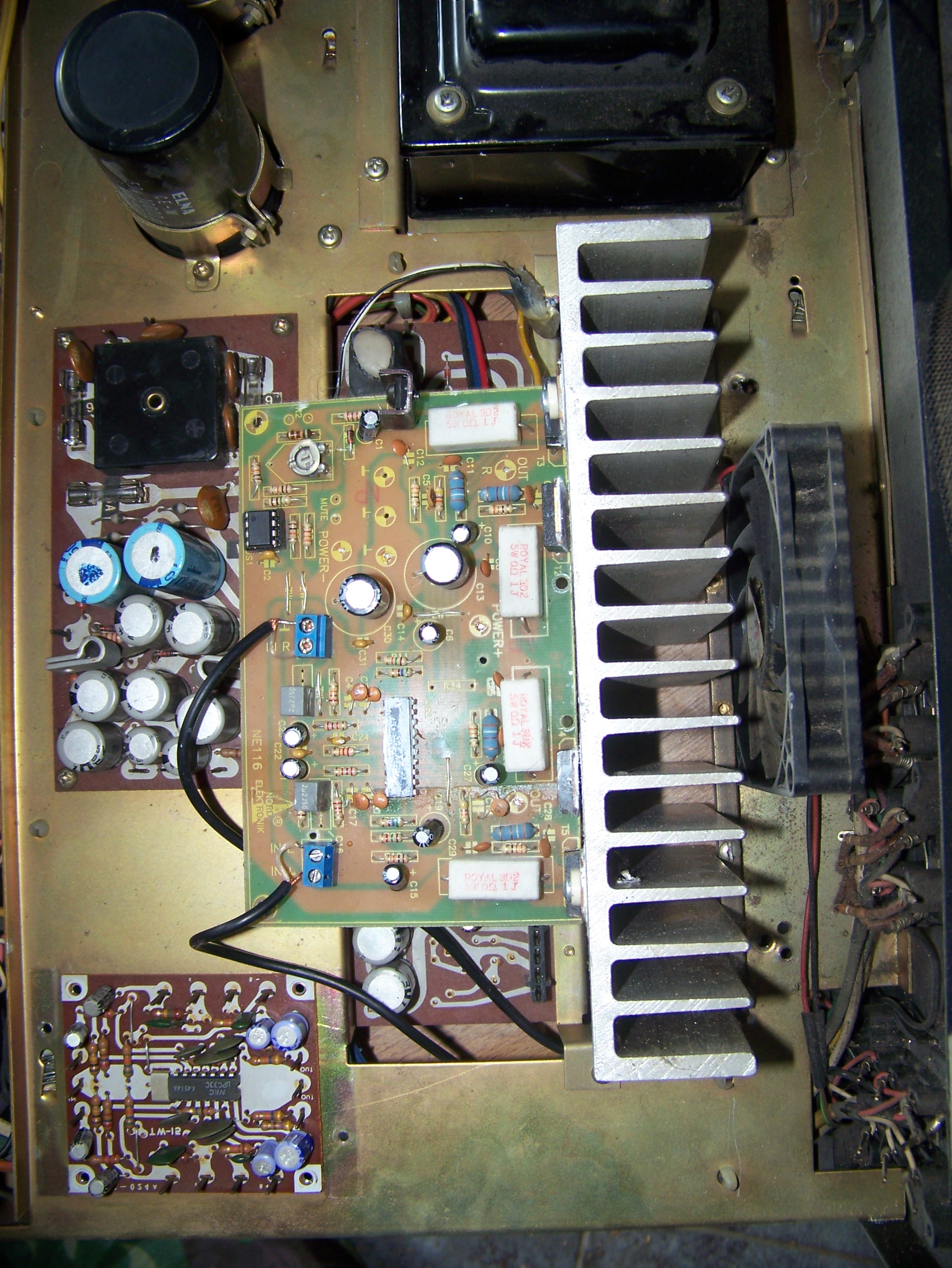 Deviton 3500 z Nord Elektronik NE116 - wybija bezpieczniki, brak schematu