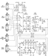 Selektor audio na CD4052 i CD4022 - zasada działania