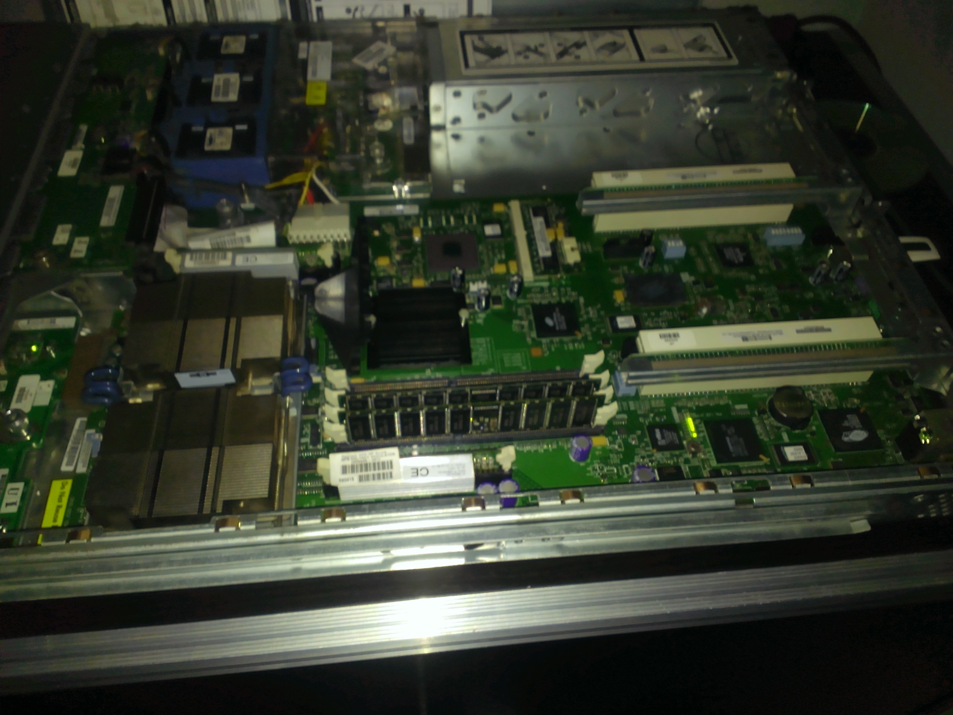 Hp proliant dl360 g3 - Regulacja tempa wentylatorów