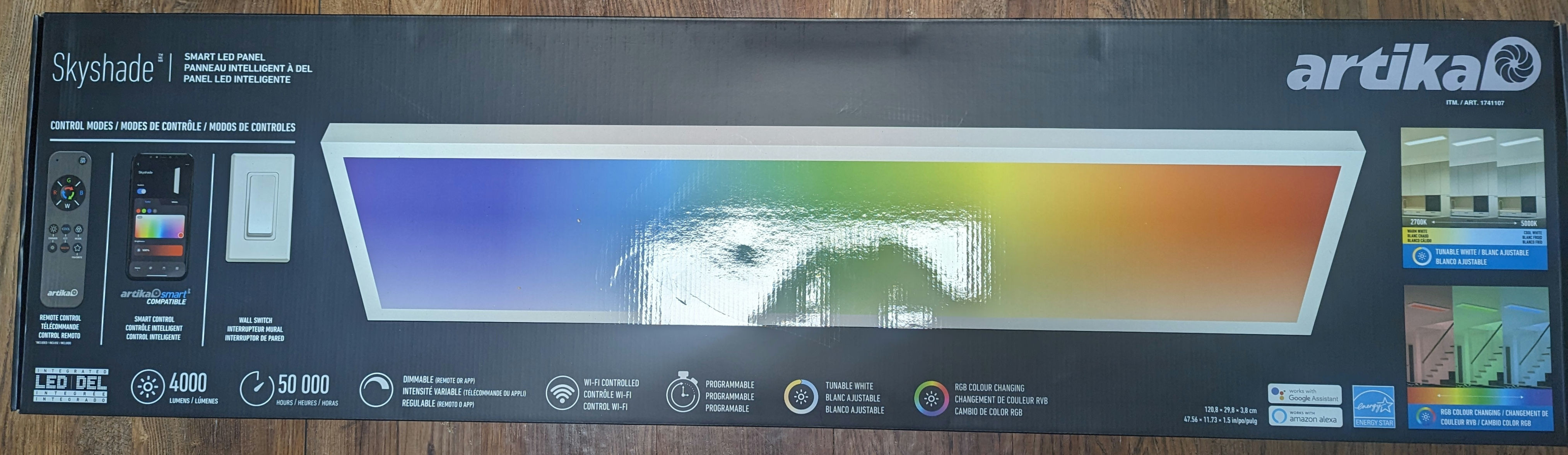 Teardown for Artika Skyshade Smart LED Panel (FLP14-SSWTR-C1WH)