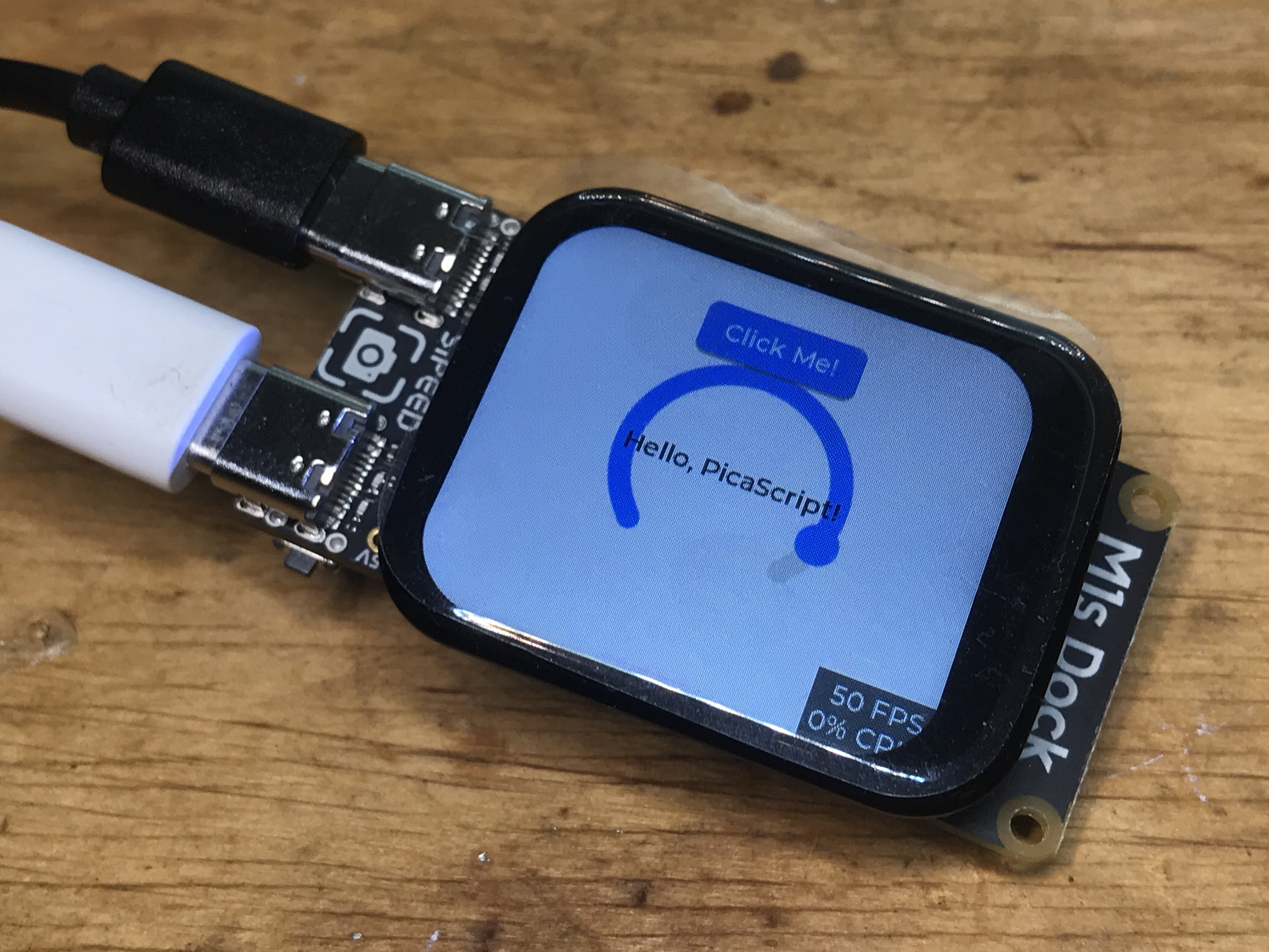 First start with SiPEED M1S DOCK module - AI+IoT RTOS_Linux All-Round Module
