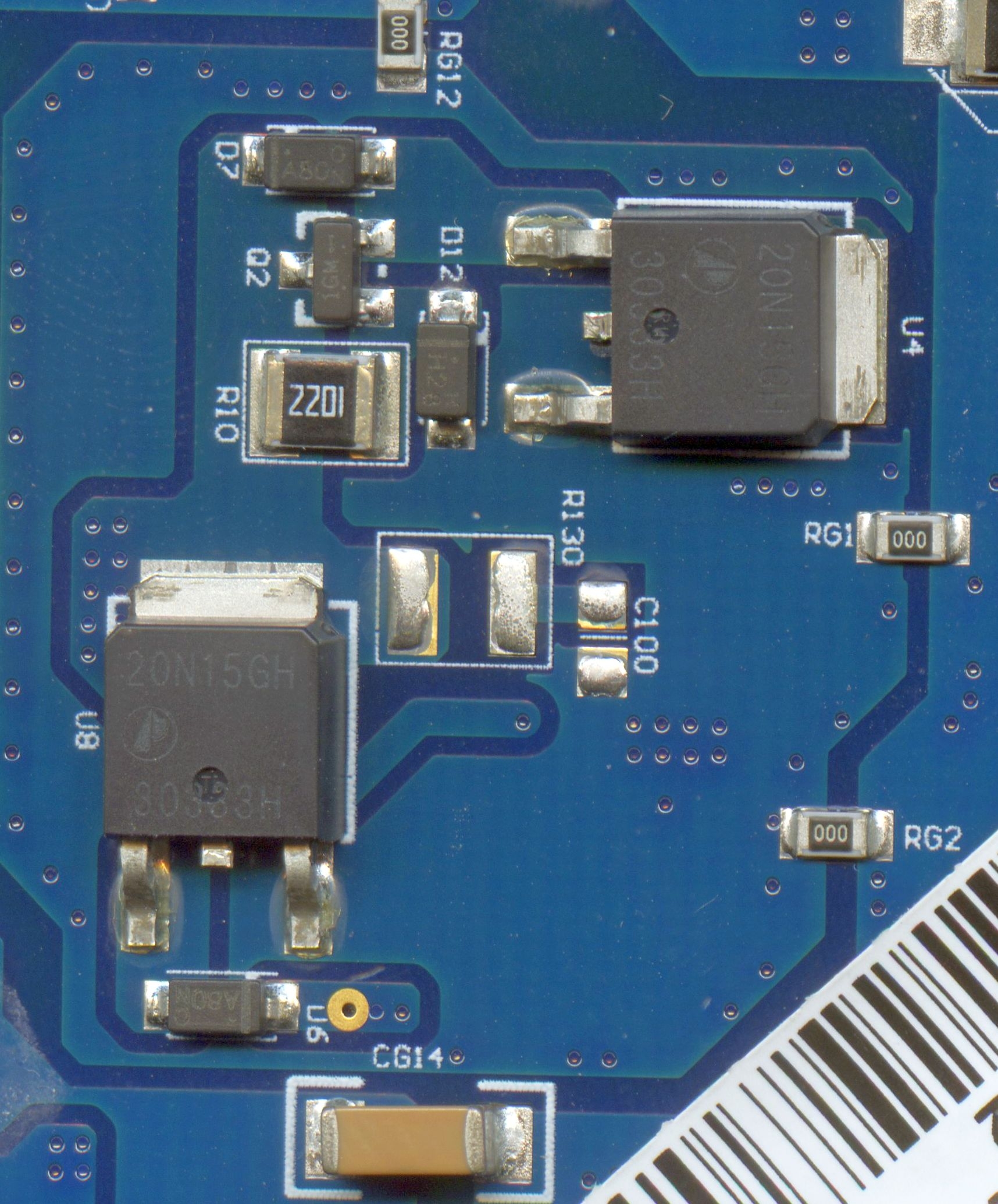 [Rozwiązano] Dioda Tranzystor - Identyfikacja elementów SMD A80 H2 1GM ...
