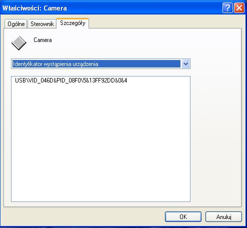 Gdzie znaleźć sterownik do kamery Logitech webcam 8k89?