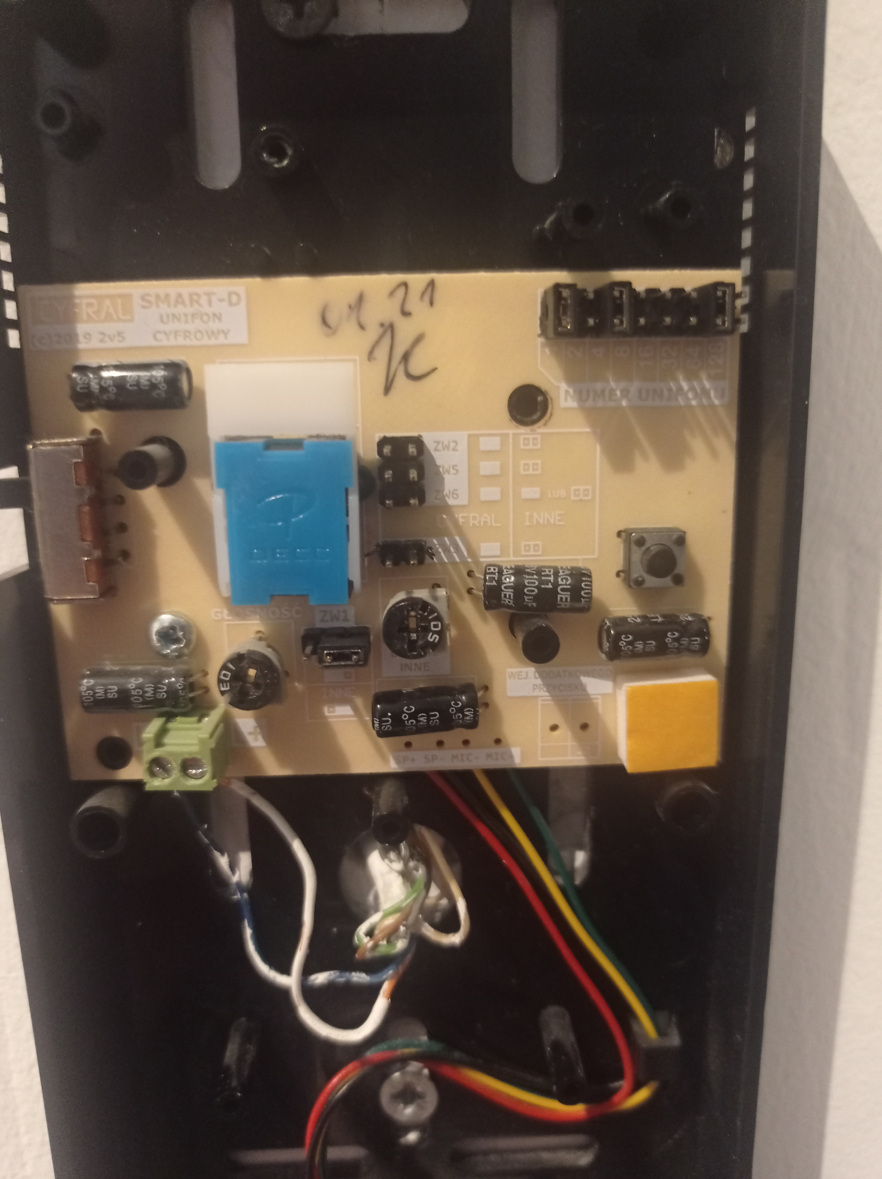 Setting Up CYFRAL SMART-D Intercom with LASKOMEX CD-2502 Control Panel - 2