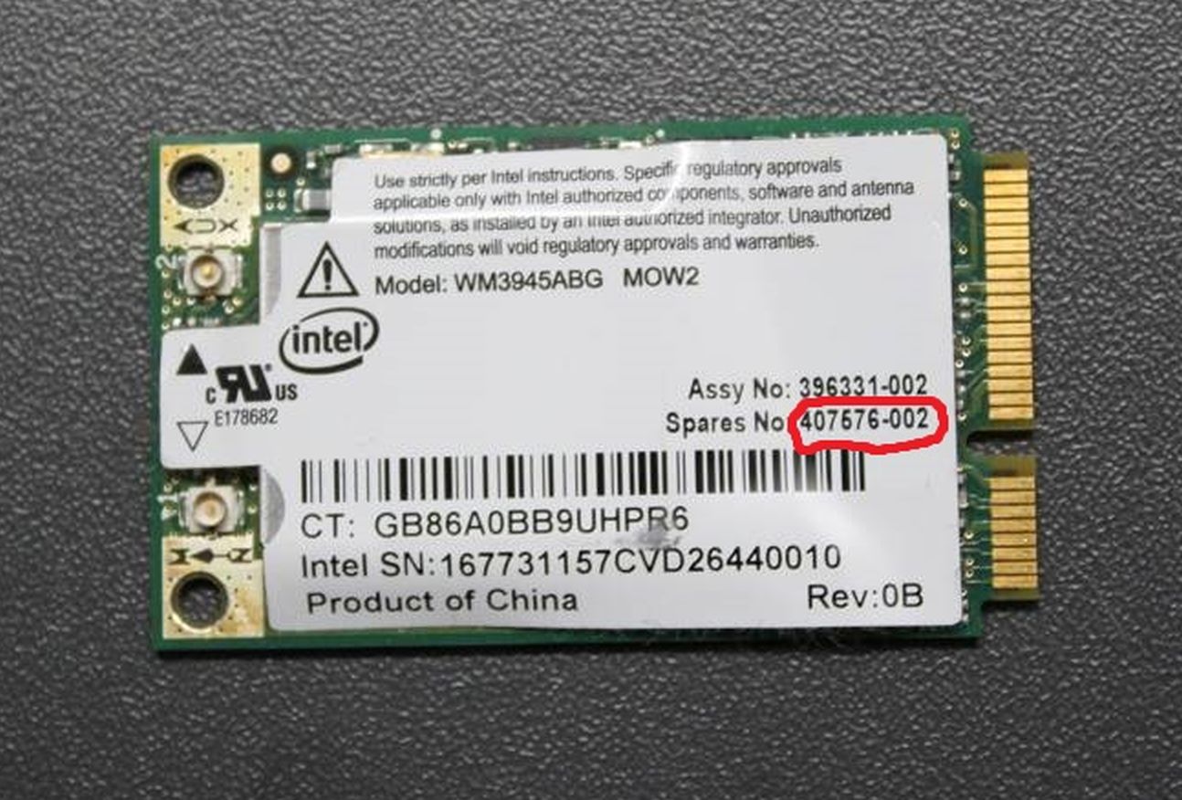 Compaq nc6320 - Karta Wi-Fi Intel 3945 ABG widoczna, ale brak łączności ...