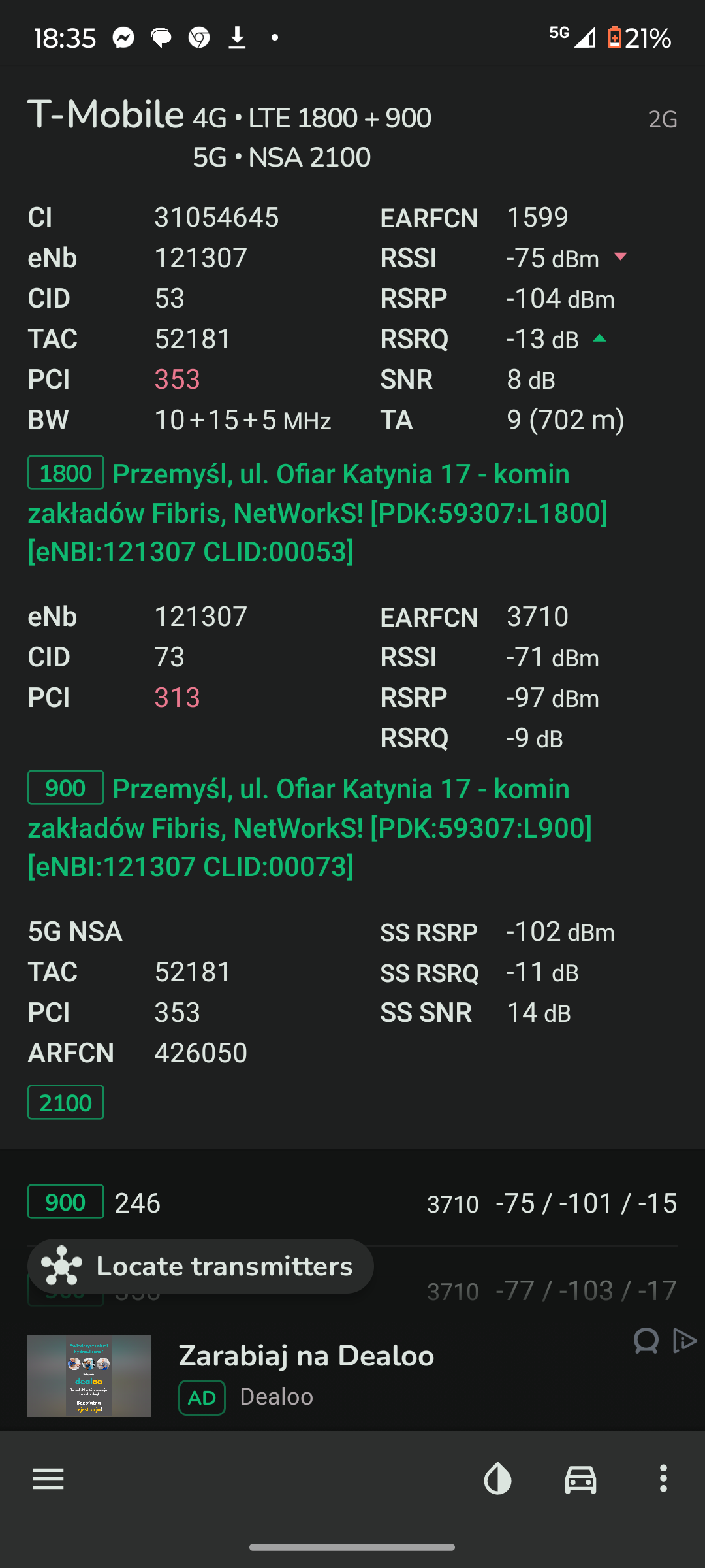 Dobór routera do oferty T-Mobile: ZTE MMC888, ZTE MC889, TP-Link NX510V ...