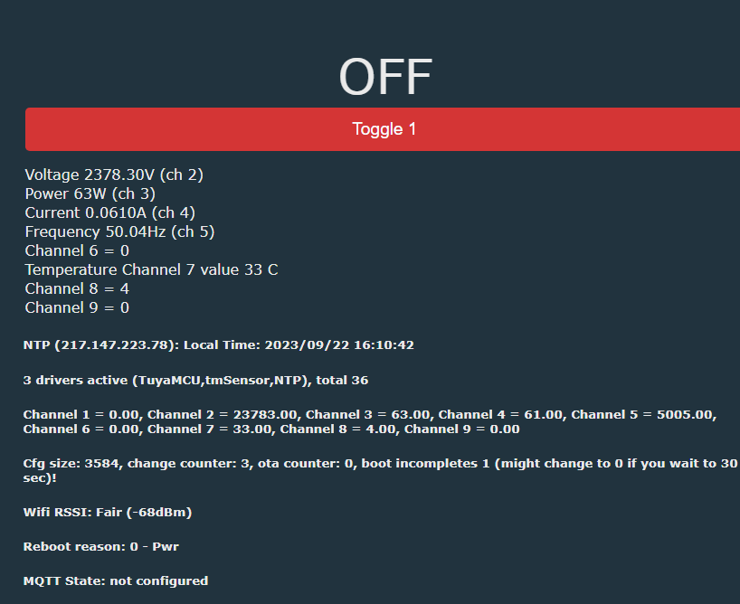 Tuya ATORCH S1-B/W/T/H Smart Socket Energy Monitor (BK7231N) (C3BS) (CH573F) (BL0942)