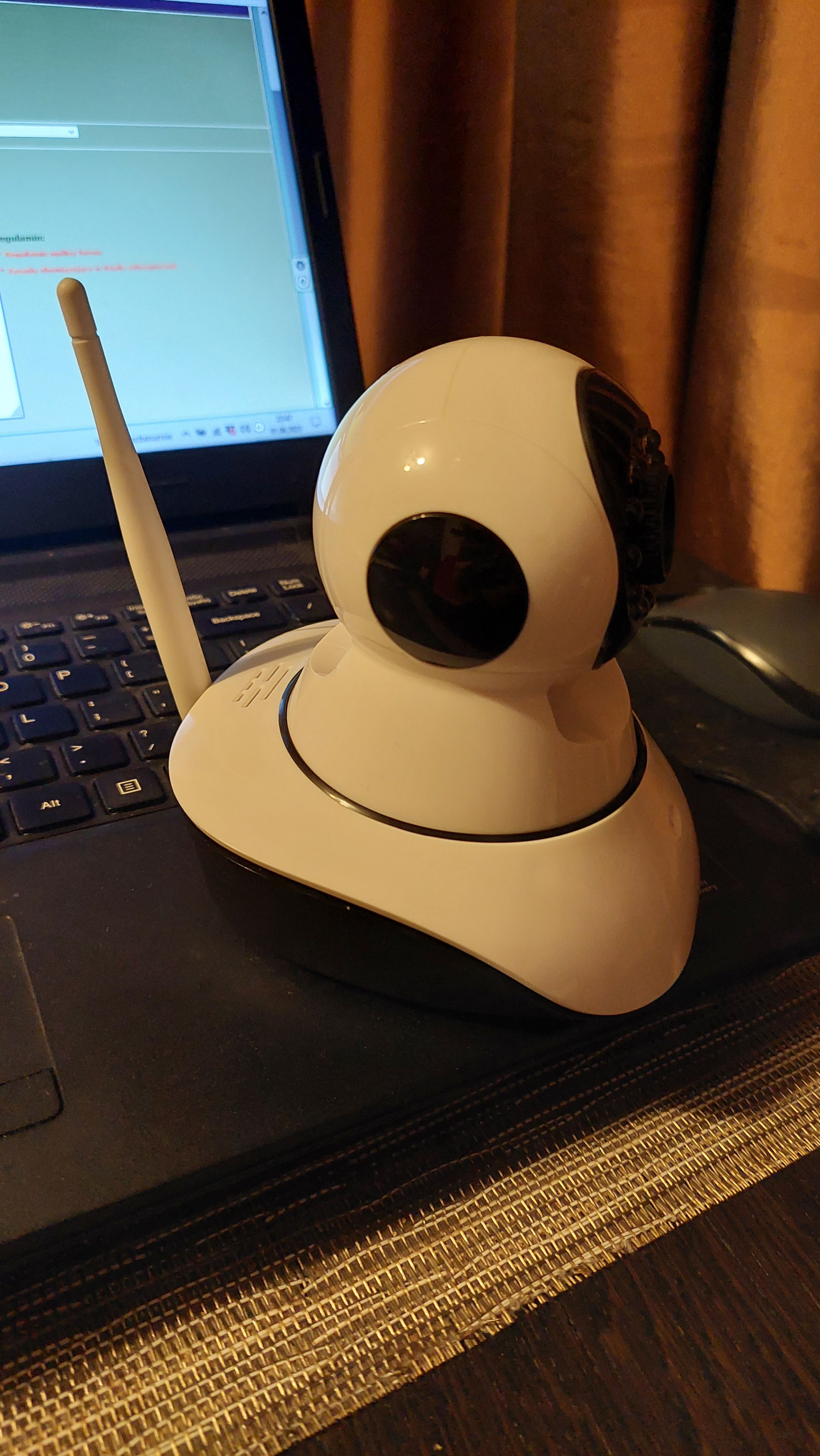 Kamera SINSYS Smart 720P - brak łączności Wifi, LAN, resetowanie i ...