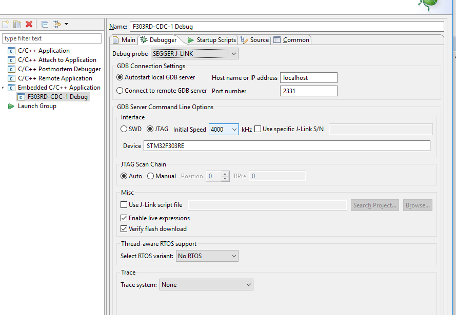 [Rozwiązano] openstm32 - STLink already in use or STLink USB driver not installed