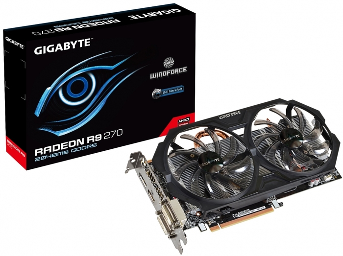 [Sprzedam] GIGABYTE AMD RADEON R9 270 OC 2GB DDR5 2szt.