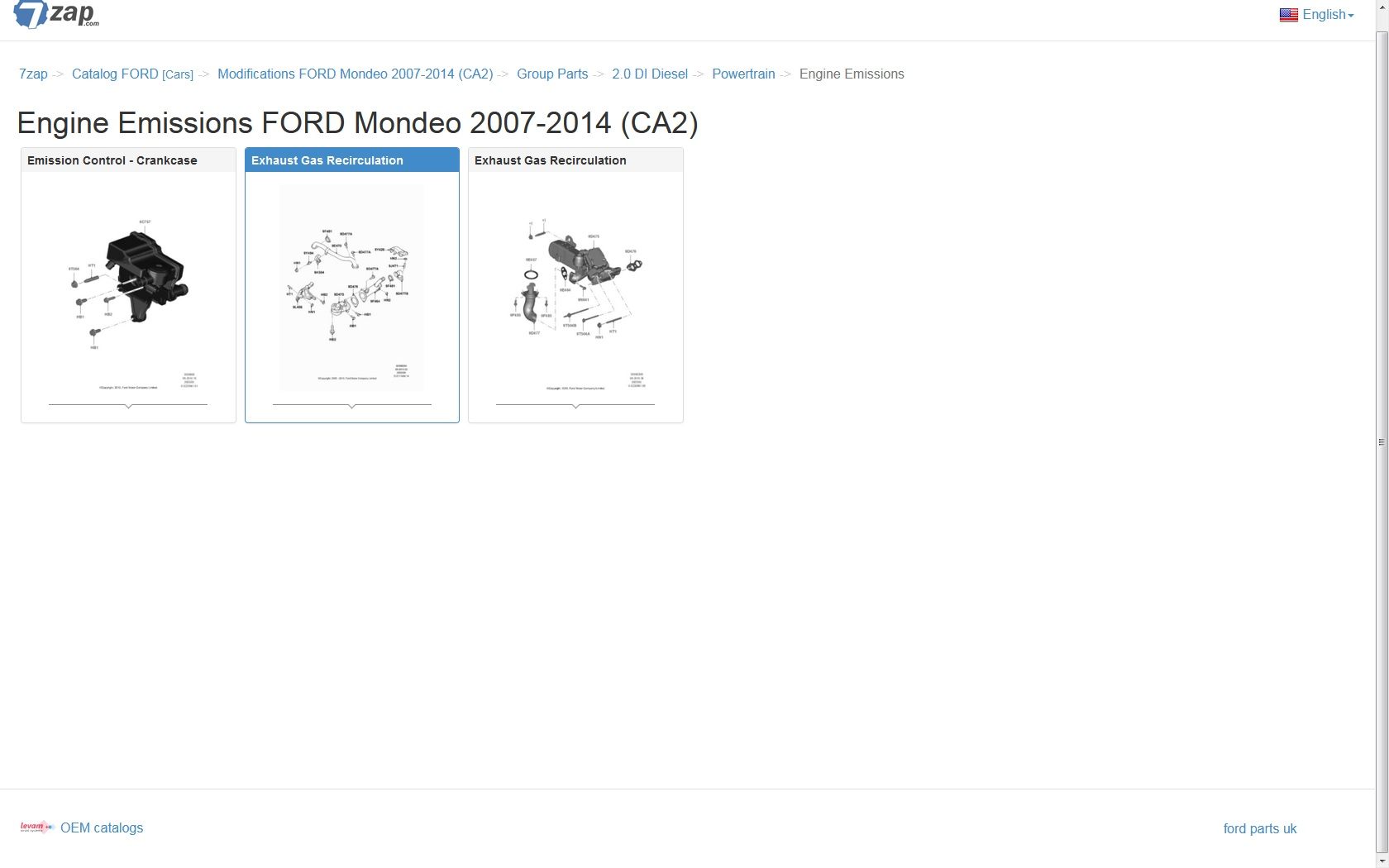 [Rozwiązano] Gdzie znajdę układ odmy dla Forda Mondeo MK4 i silnika 2.0 ...