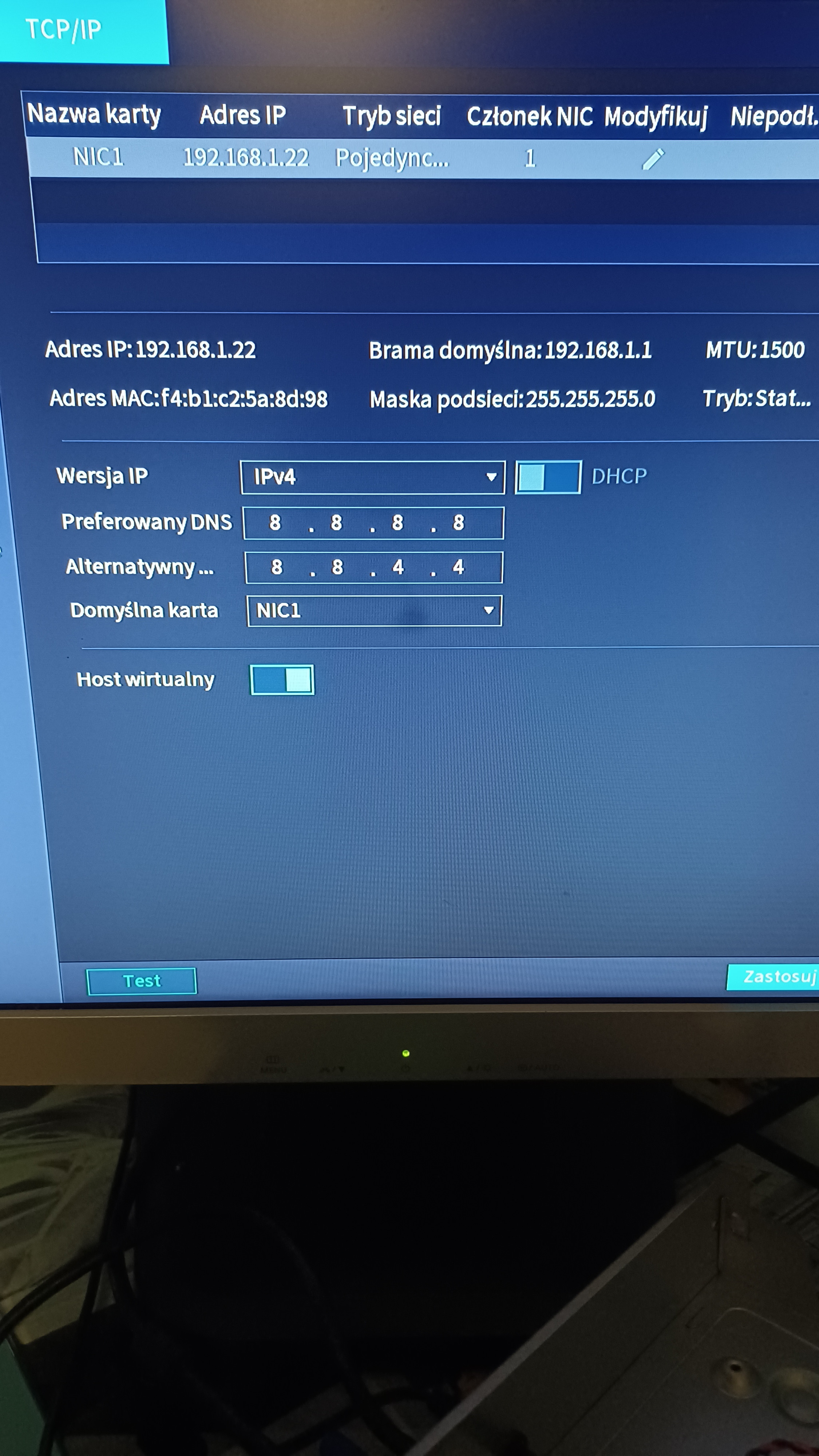 Konfiguracja P2P w rejestratorze alhua NVR4116HS-4KS2/L z routerem ZTE ...