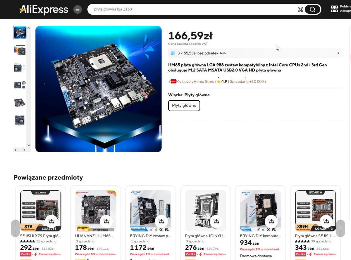 Jak dobrać płytę główną do laptopowych procesorów? Sockety i ceny