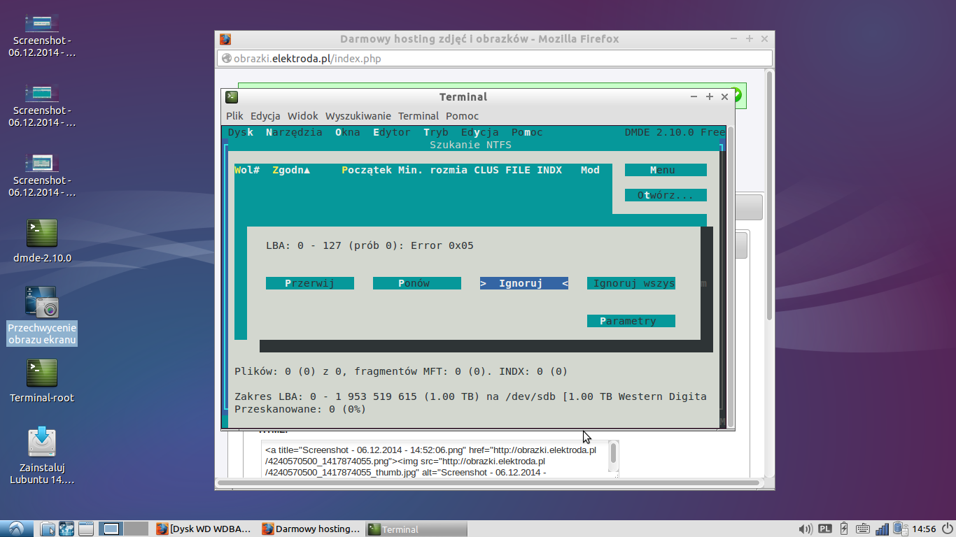 Dysk WD WDBABV0010BBk-00 - nie widzi mój komputer.