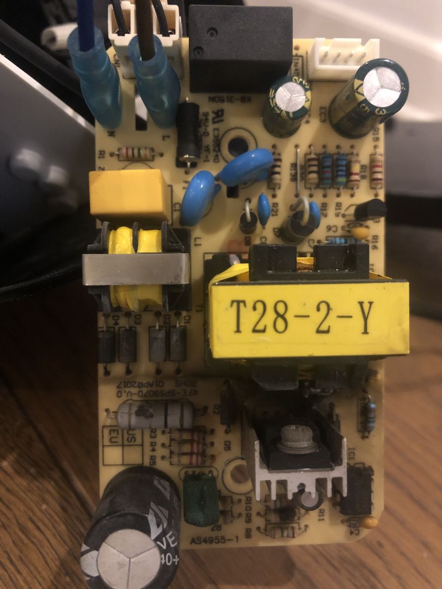 Płytka zasilania ultradzwiękowy nawilżacz powietrza Elektrolux KB-3150N