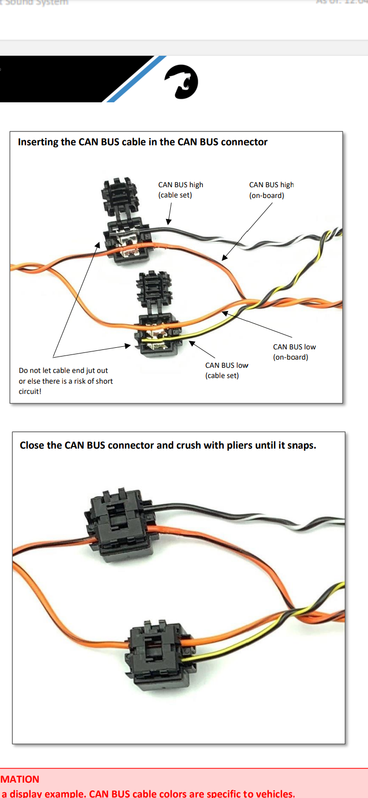 Range Rover Sport l320 2010 r - Problem z podpięciem w instalację canbus