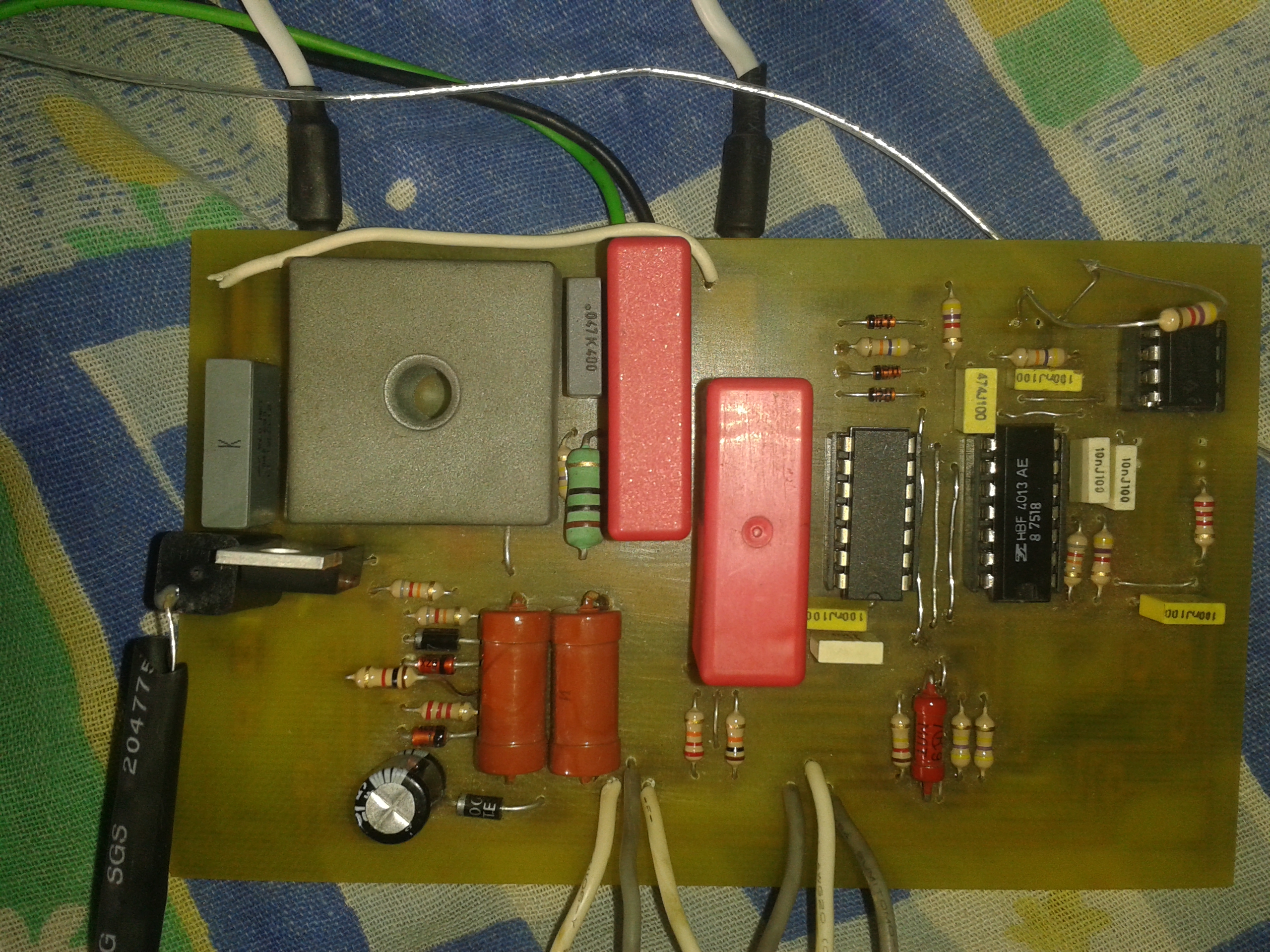 Stroboskop DIY Sclat 2000 1500w - Nie działa. Zero reakcji.
