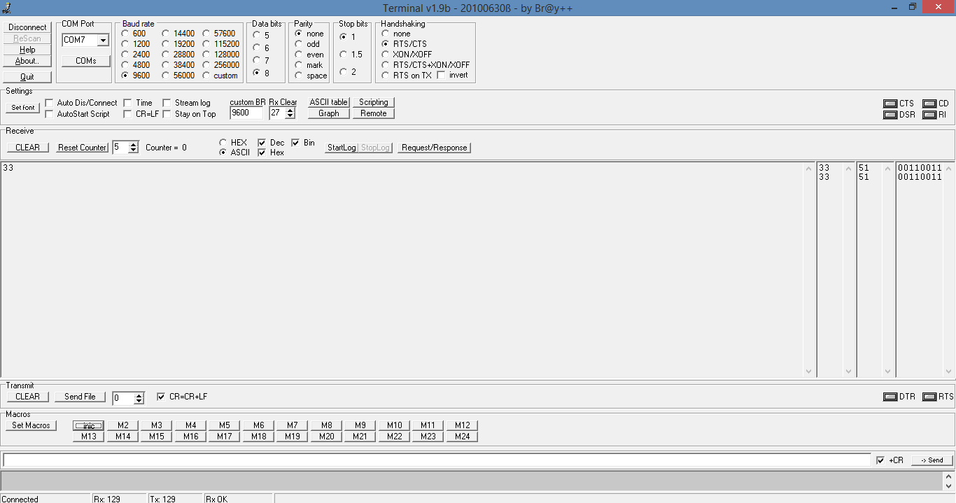 Jak odwrócić bajt klucza w technice cyfrowej/mikrokontrolerowej?