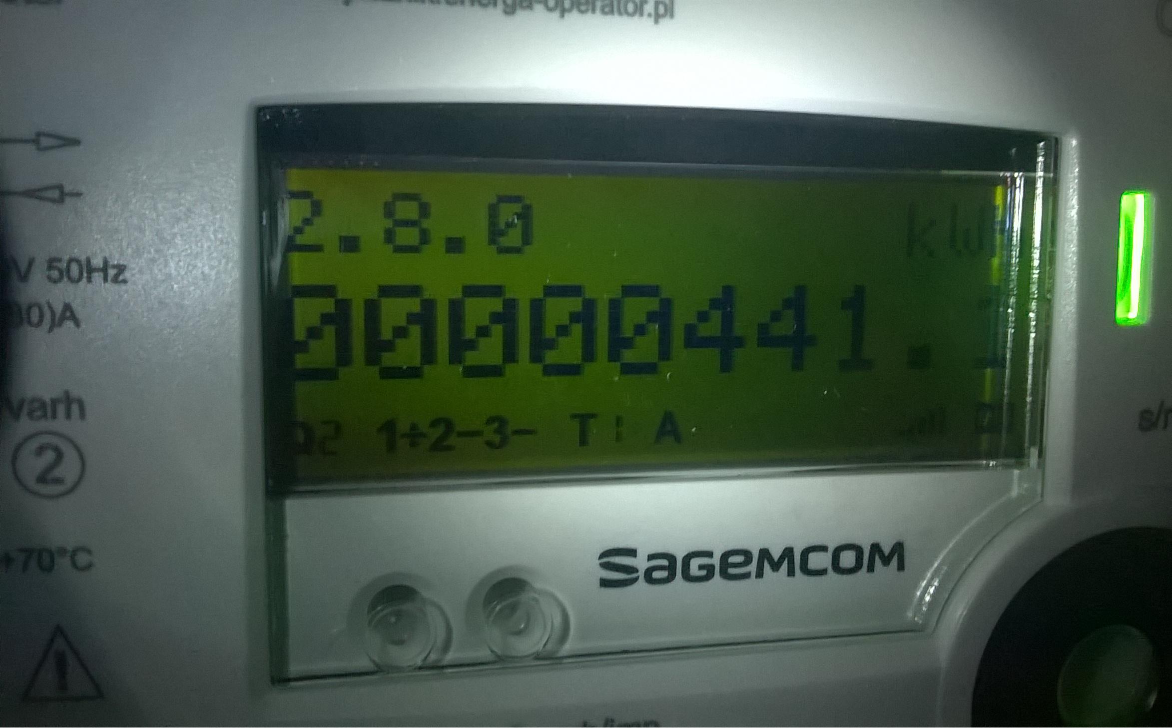 Sagemcom CX2000-9 - Czy poprawne jest zliczanie mocy oddanej 400kWh?