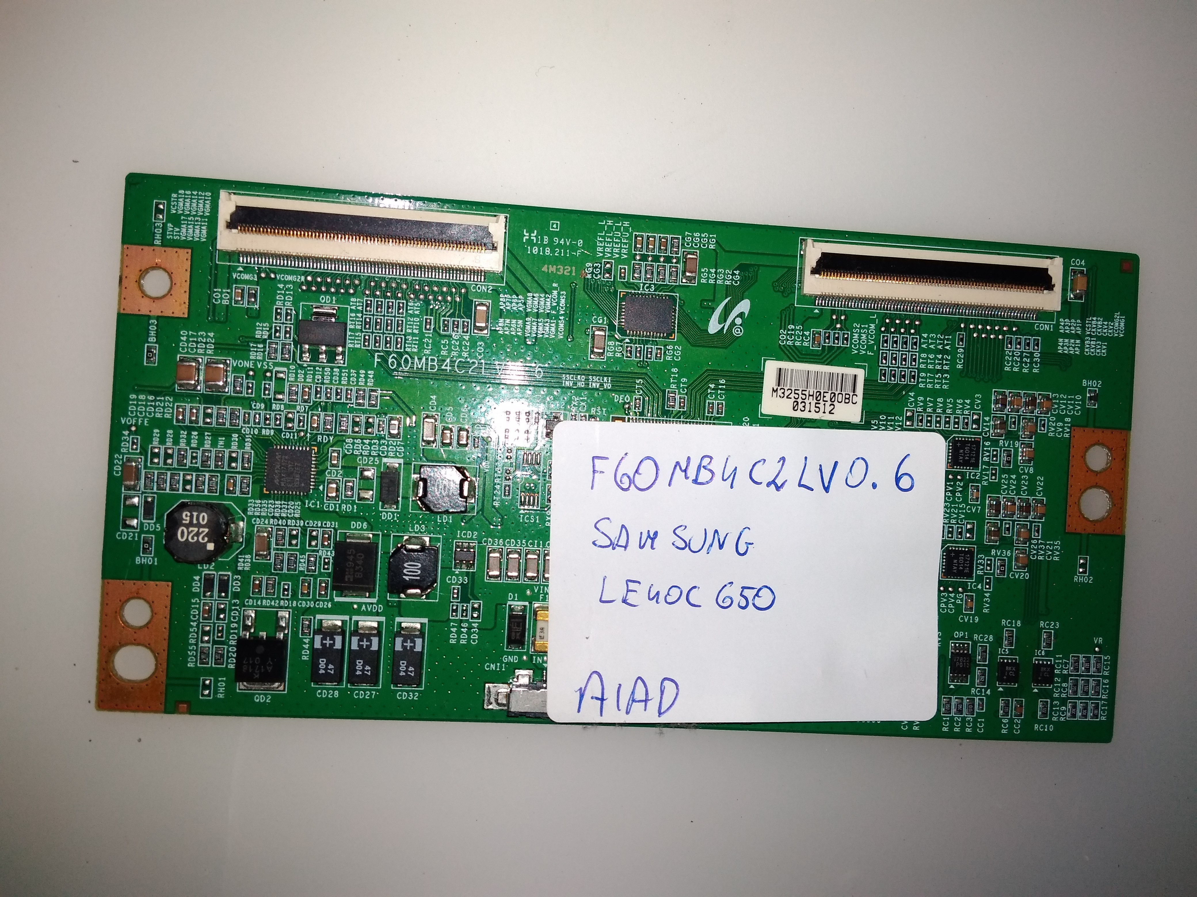 [Sprzedam] Zasilacz, Płyta Główna, T-CON do TV Samsung LE40C650