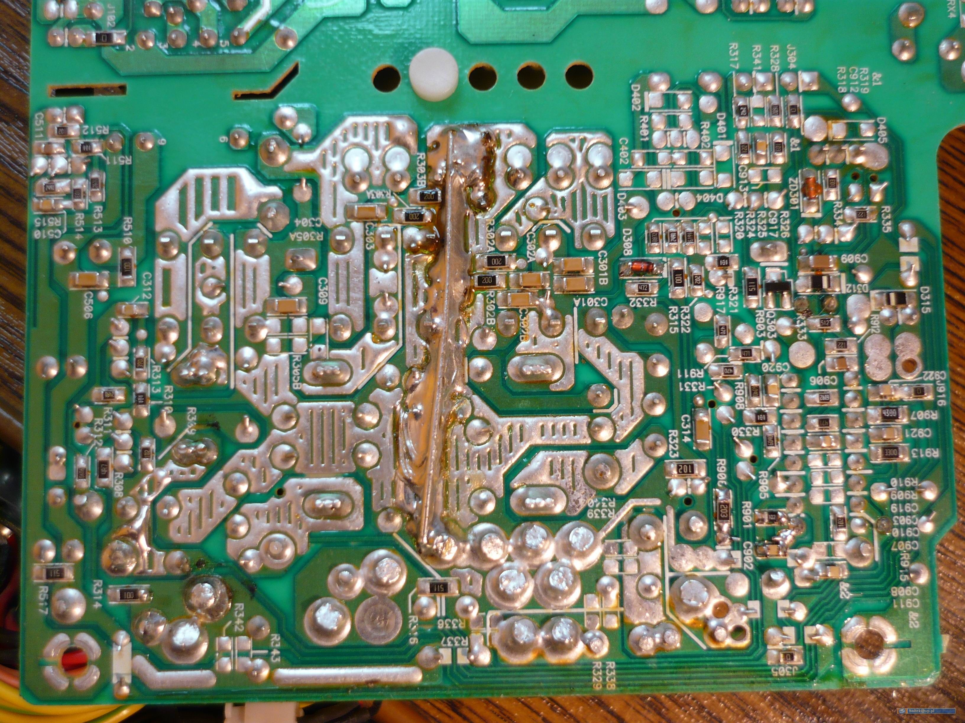 OCZ Technology model: OCZ600MXSP - Brak napięcia na PG, uklad scalony PS224