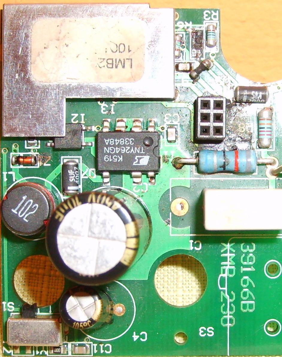 Wartość rezystora R6 w siłowniku Belimo LMC230A po zalaniu?