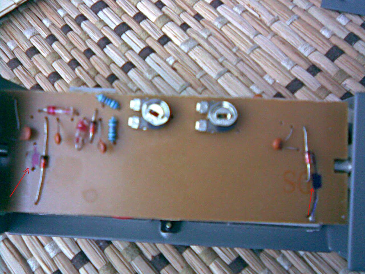 SWR Maas k-222 – wartości rezystorów przy uszkodzeniu po pomiarach (ze ...