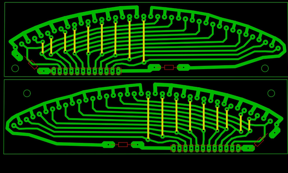 Atmega8 + PCB control indicator - elektroda.com