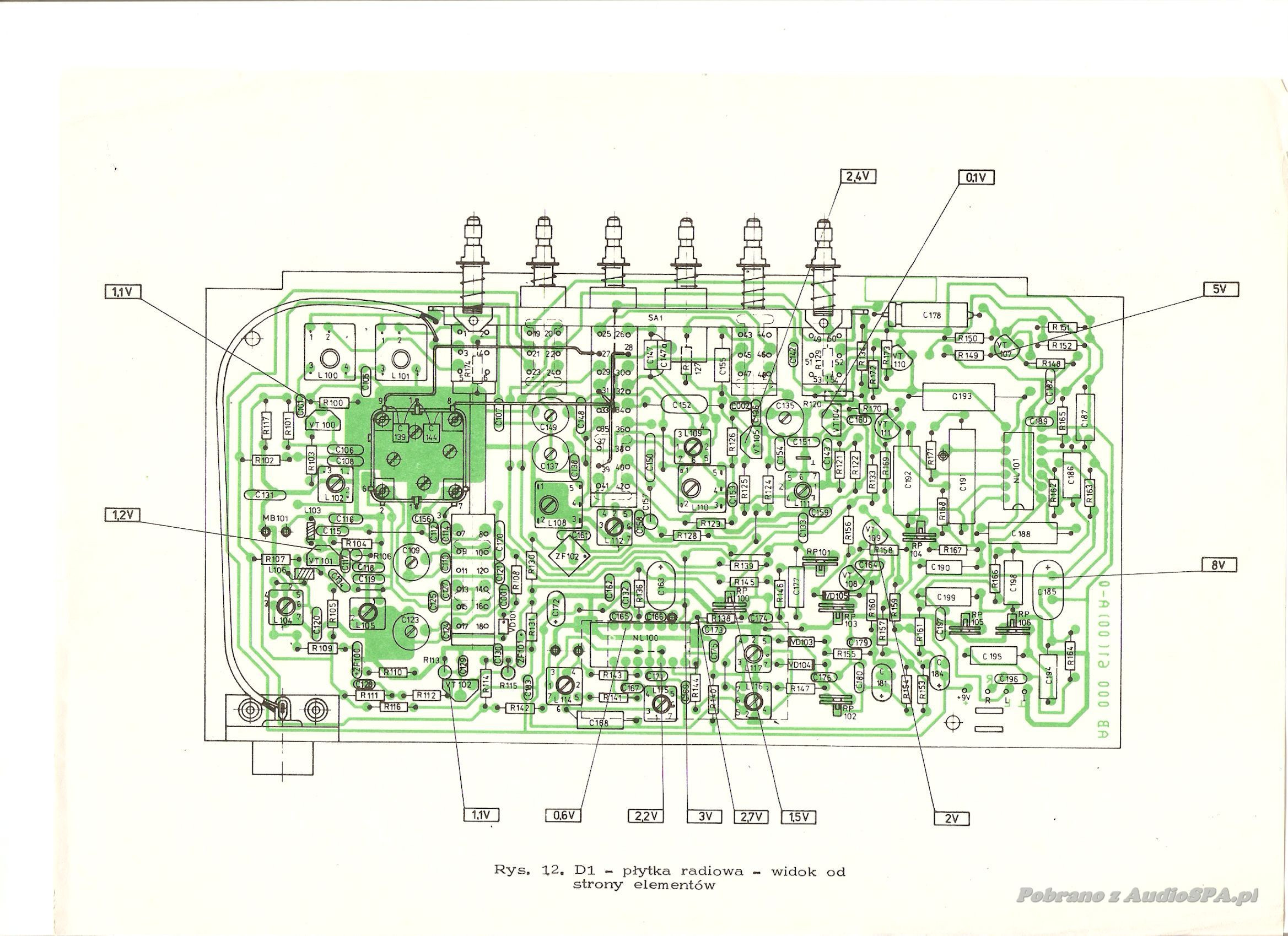 Unitra Condor RM-820S - szumy na FM, zwarcie w gnieździe antenowym?