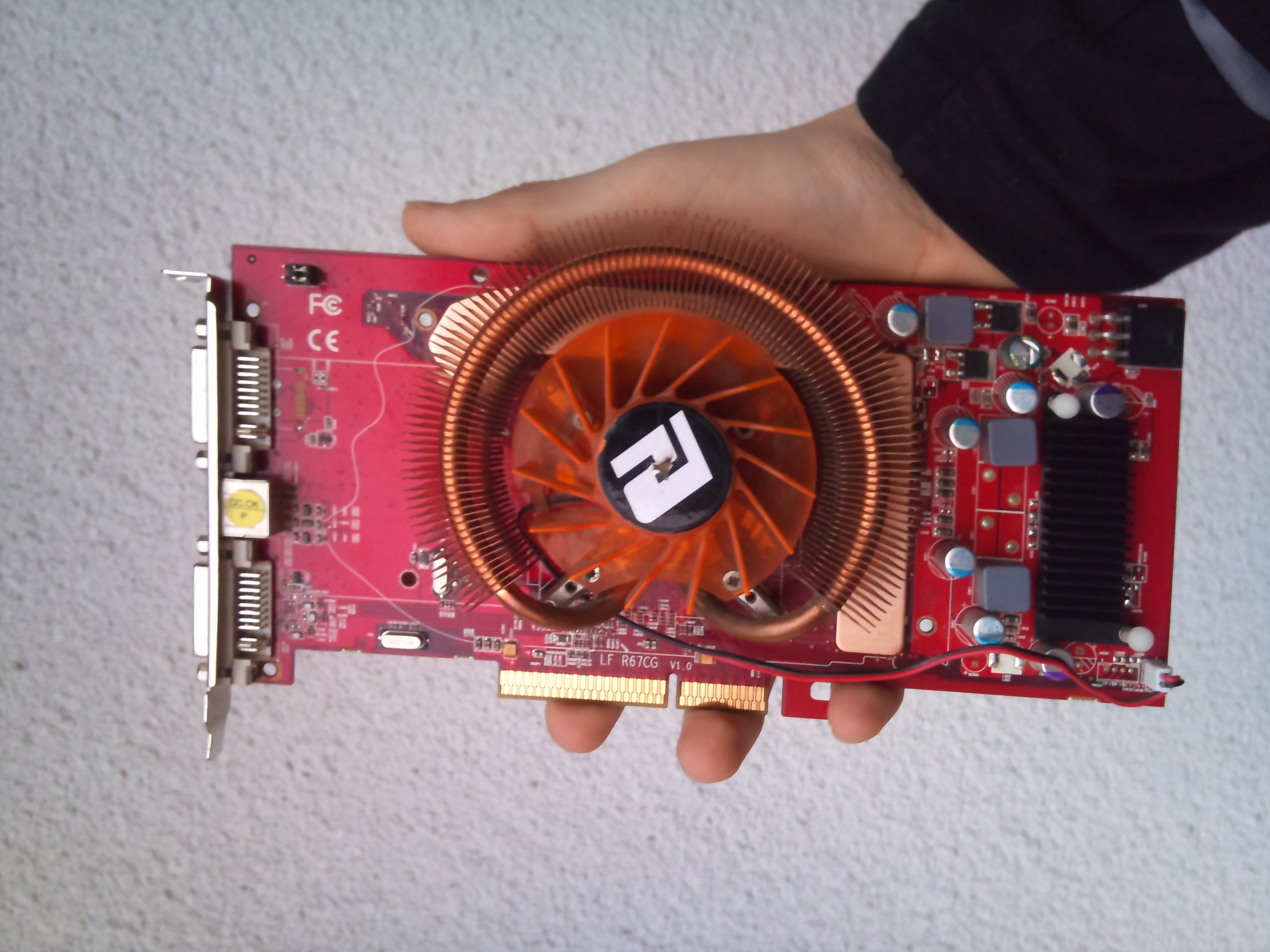 Przegrzewanie karty ATI Radeon HD 3850 512MB AGP - przyczyny i naprawa