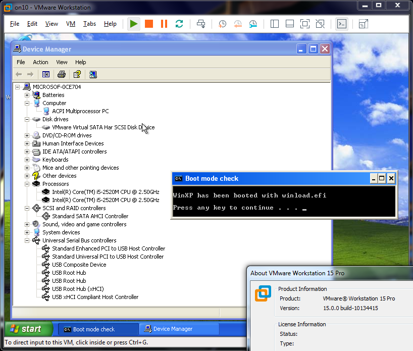 Windows XP 64-bit & 32-bit: EFI Compatibility, GPT Partitions, Booting ...