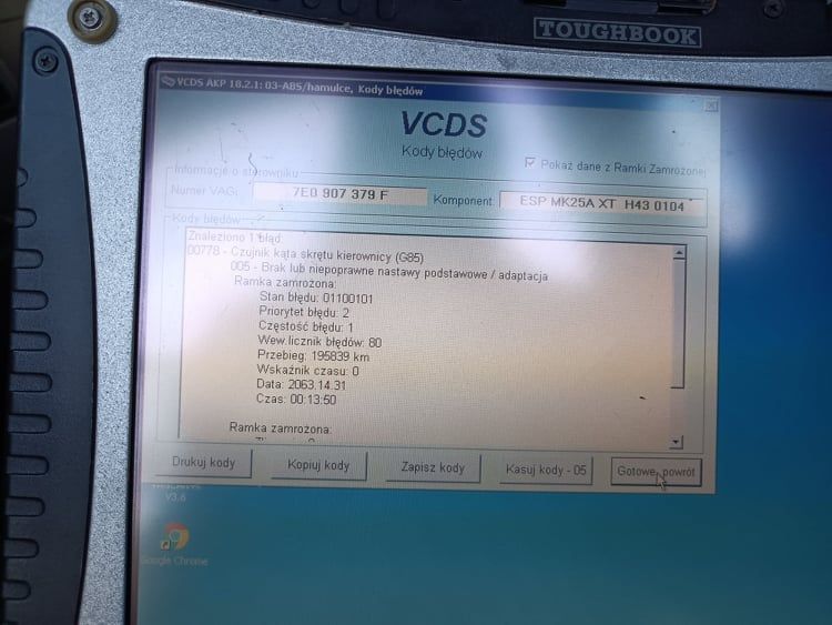 [Rozwiązano] T5 Caravelle Lift 2010 - Nieaktywny tempomat po wymianie kierownicy, błąd 778 005 w ...